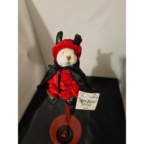 GANZ | Toys | Vintage Ganz Wee Bear Village Hot Stuff Devil 6 Plush ...
